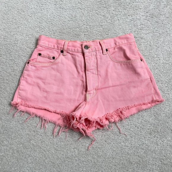 Unbranded | Shorts | Vintage Pastel Pink Denim Shorts | Poshmark